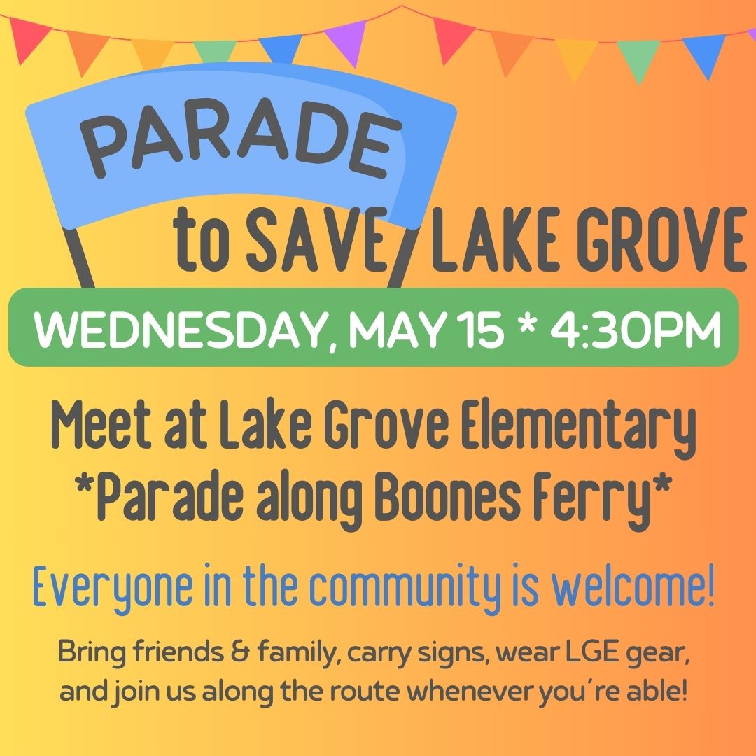 Take Action - SAVE LAKE GROVE!